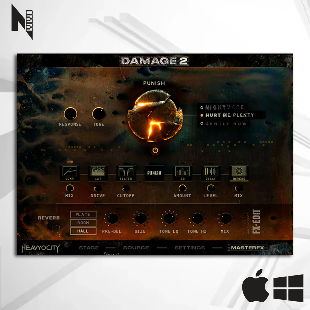 Heavyocity Damage 2 - Livraria Kontakt – COMPOZISOM